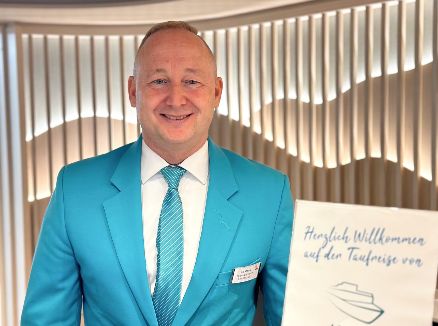 Reiseleiter Bernd Wallisch im Interview - Welcome Aboard